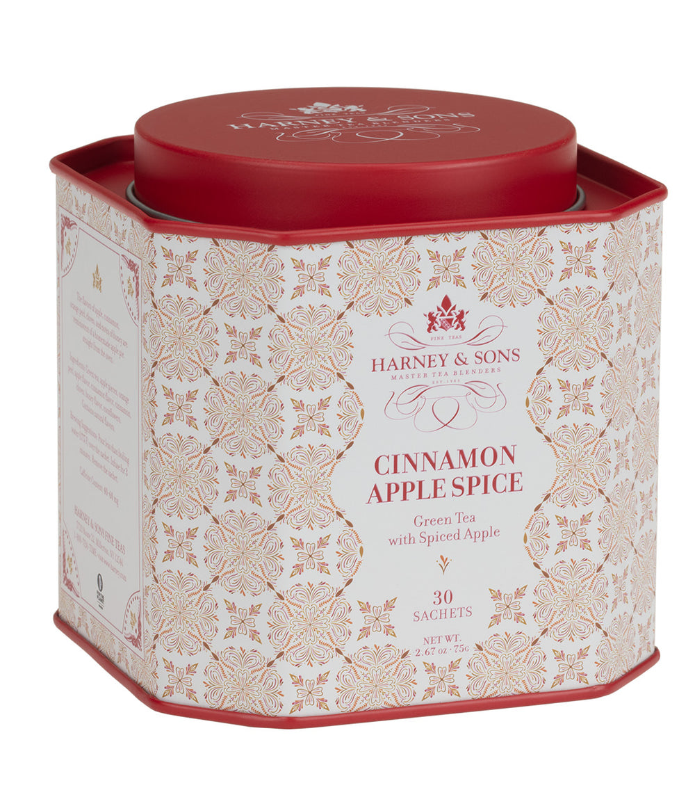 "Cinnamon Apple Spice Tea - Autumn Classic in 30 Sachets Tin | Limited ...