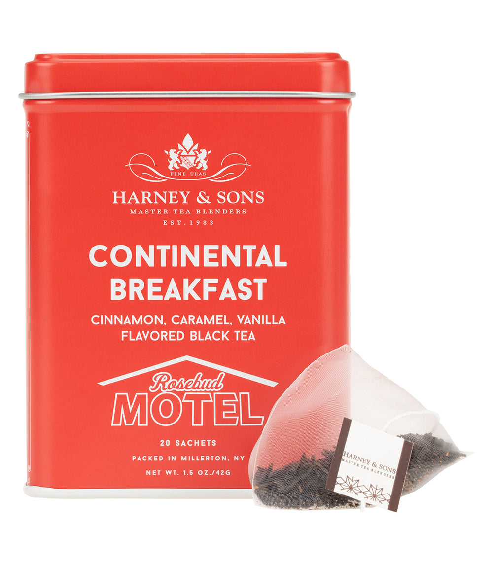 Continental Breakfast Tea Tin | 20 Sachets | Harney & Sons