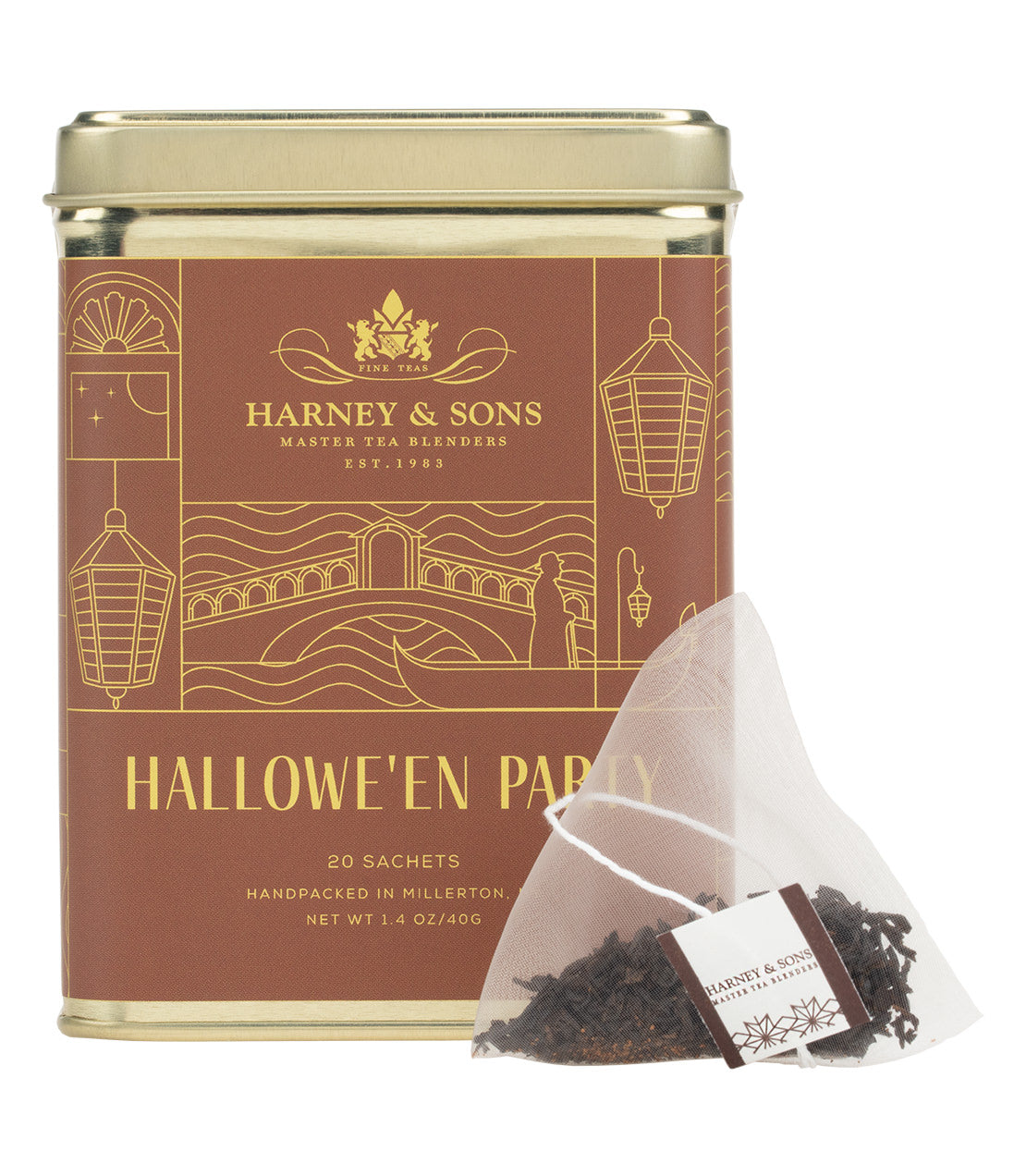 Harney & Sons Hallowe'en Party Tea, 20 Tea Sachets - Harney & Sons Fine ...