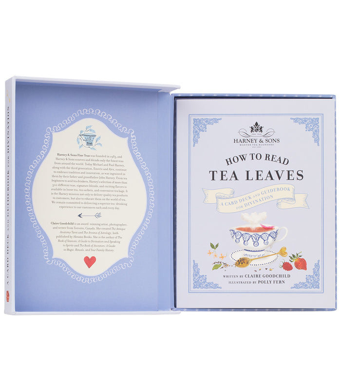 How To Read Tea Leaves | 66-Card Deck & Illustrated Guidebook | Harney & Sons - Harney & Sons ...