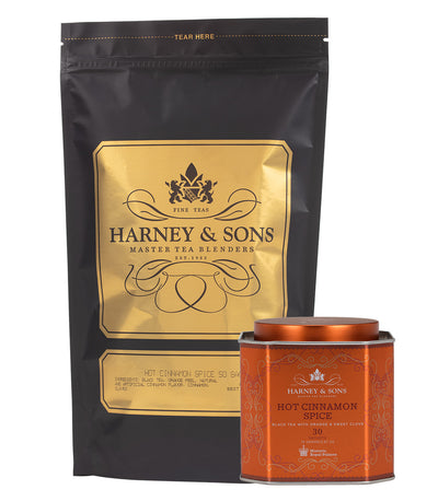 Hot Cinnamon Spice Tea Lover Bundle - Harney & Sons Fine Teas