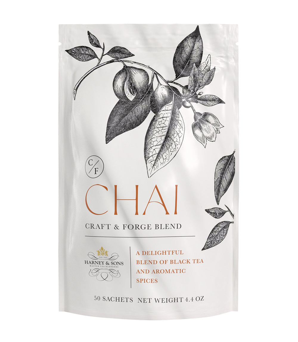 Authentic Colonial Williamsburg Chai Tea - Rich & Aromatic Craft & Forge Blend - Harney & Sons ...