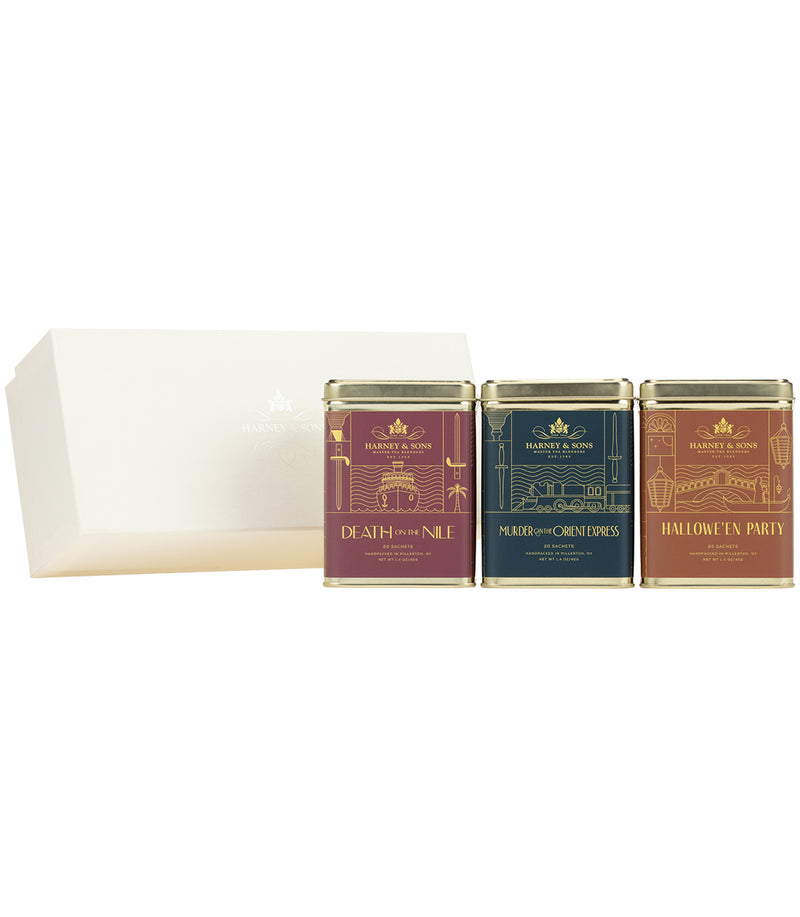 Agatha Christie Trio Gift Set 3-Blends | Harney & Sons