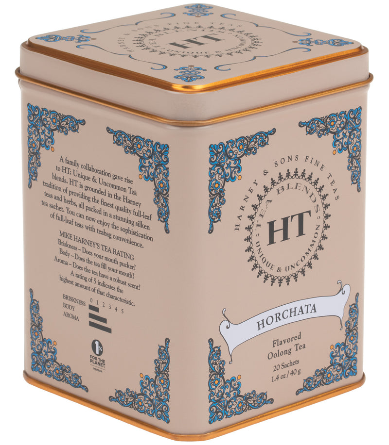 Horchata Tea Sachets - HT Tin of 20 - Harney & Sons Fine Teas