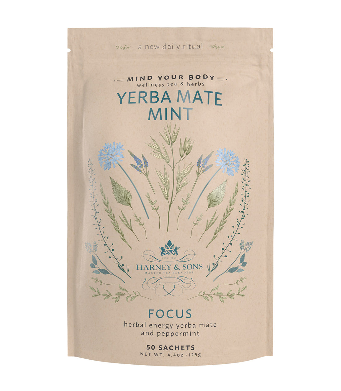 Yerba Mate Mint | Caffeinated Herbal Tea - Harney & Sons Fine Teas