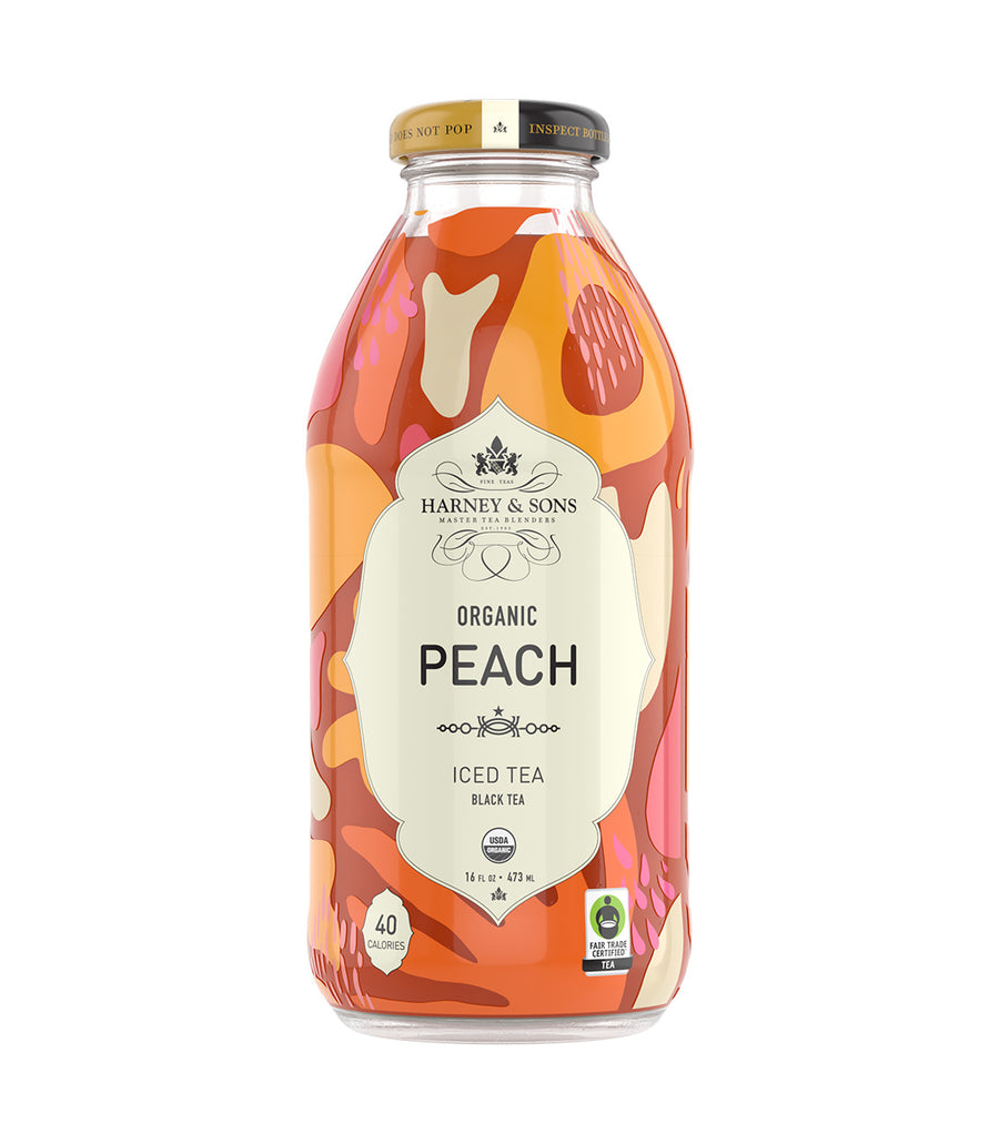 Organic Peach Iced Tea | Black Tea - Harney & Sons Fine Teas