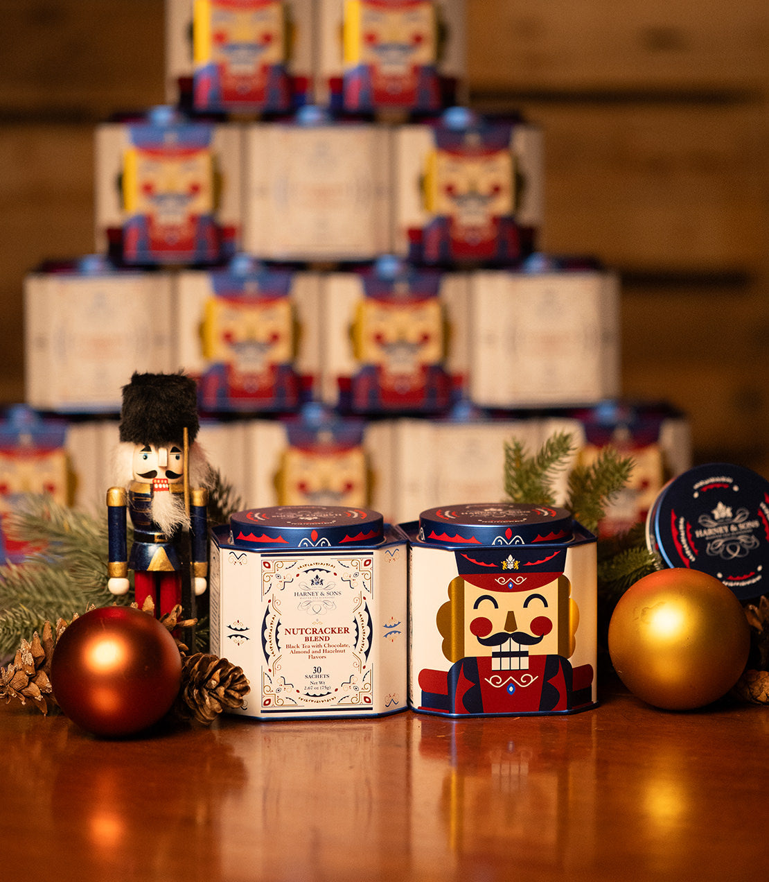 Harney & Sons Nutcracker Blend | Tin of 30 Sachets - Harney & Sons Fine ...