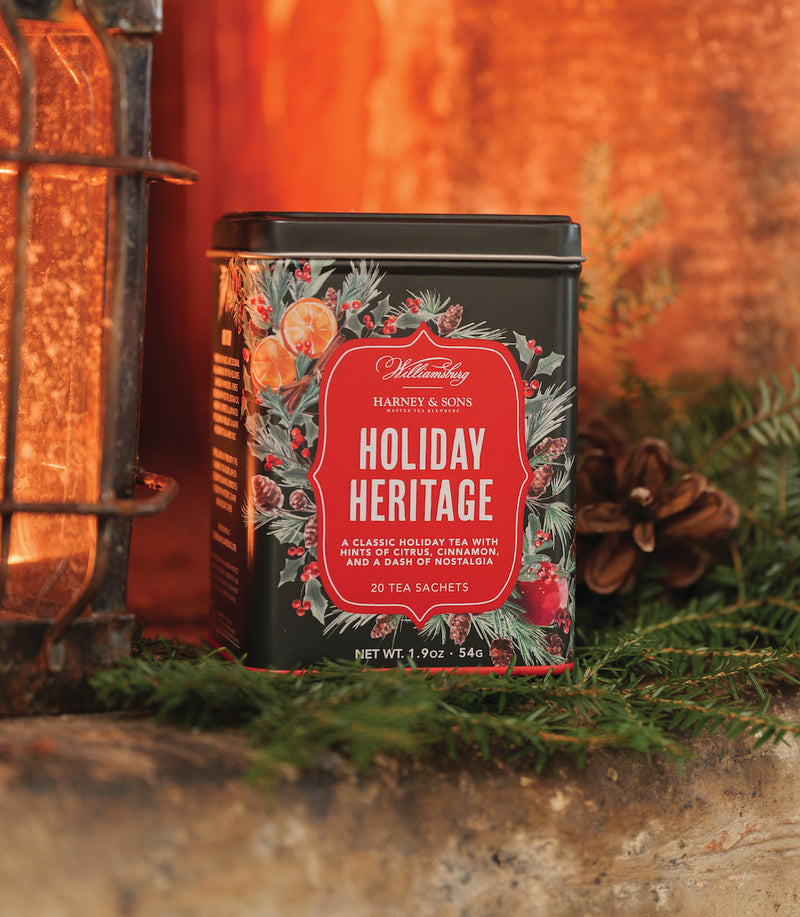 Williamsburg Holiday Heritage - 20 Sachets - Black Tea - Harney & Sons ...