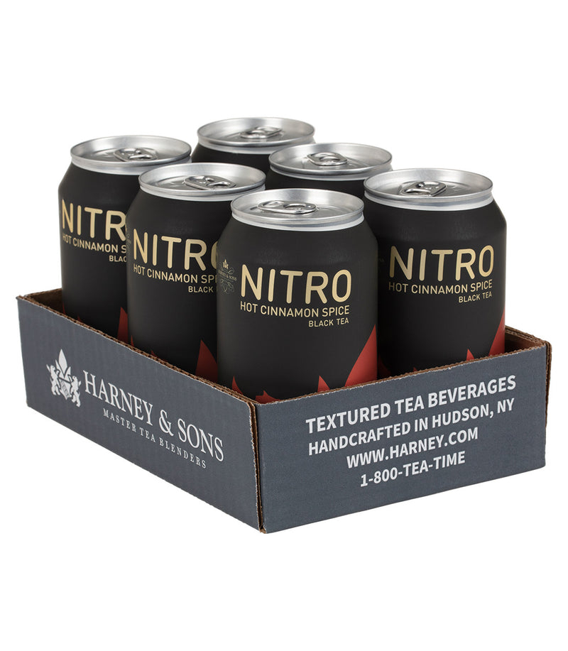 Hot Cinnamon Spice Nitrogen Tea - Harney & Sons Fine Teas