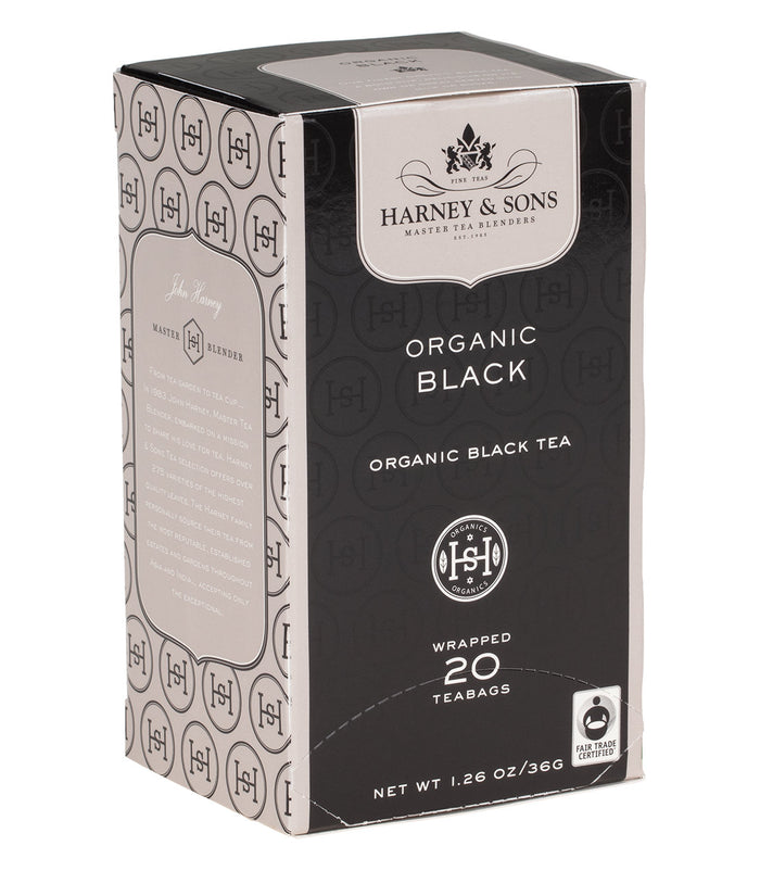 Organic Black | Premium Teabags - Harney & Sons Fine Teas