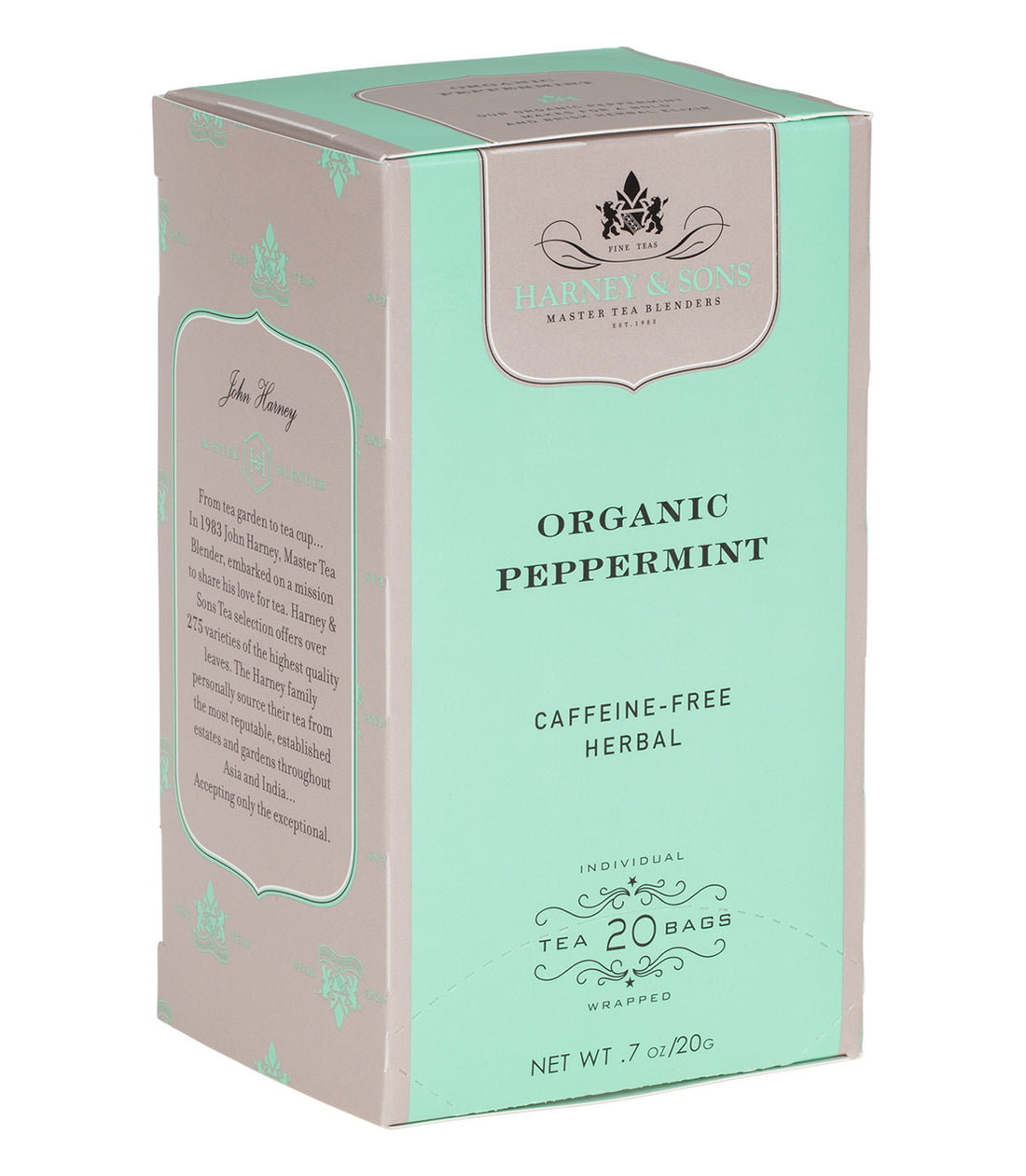 Organic Peppermint | Box of 20 Tea Bags - Harney & Sons Fine Teas