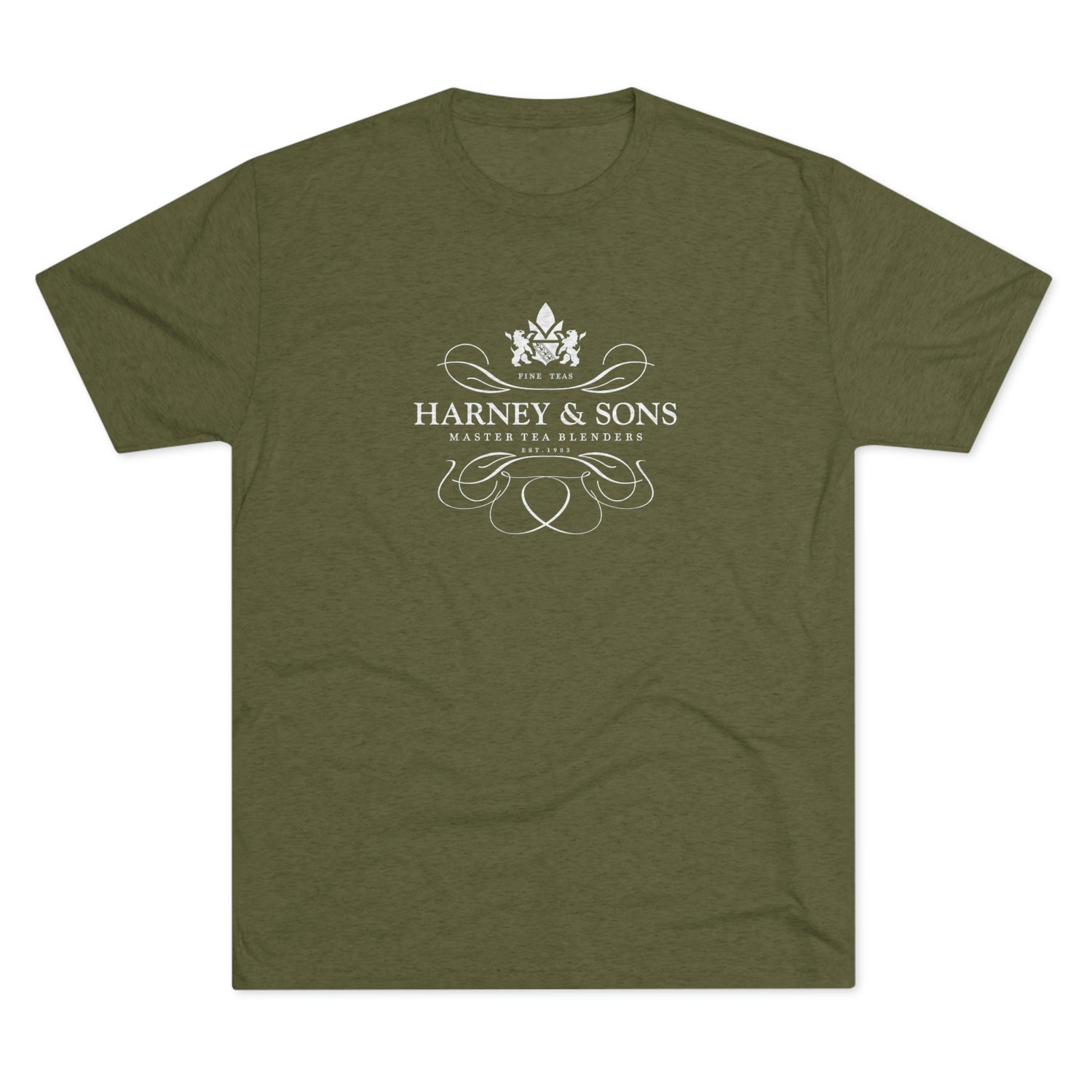 Harney & Sons Logo Graphic Tee - Soft Tri-Blend Fabric - Regular Fit ...