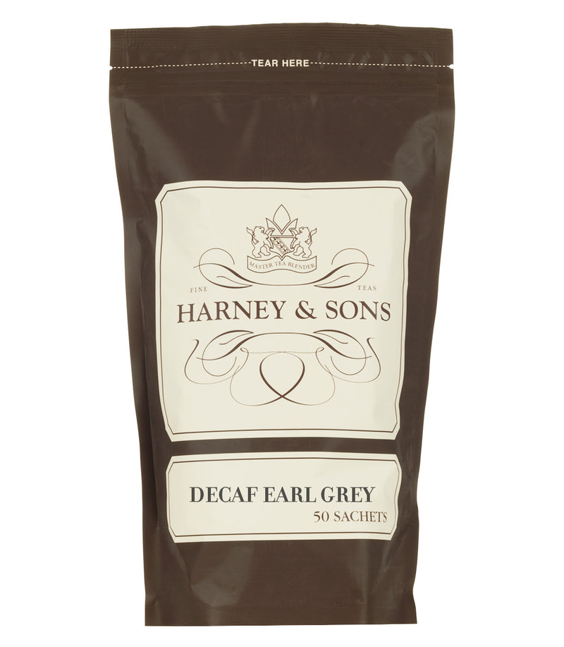 Decaf Earl Grey Tea - Free Domestic Shipping - Harney & Sons Fine Teas