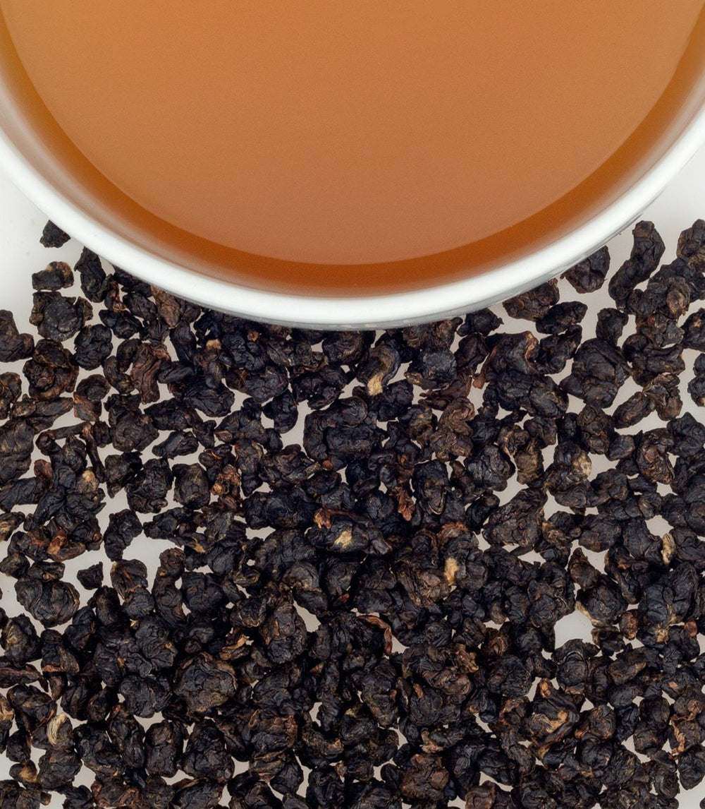 Dark Pearl Oolong Tea | Rich Toasty Flavors | Premium Loose Leaf ...