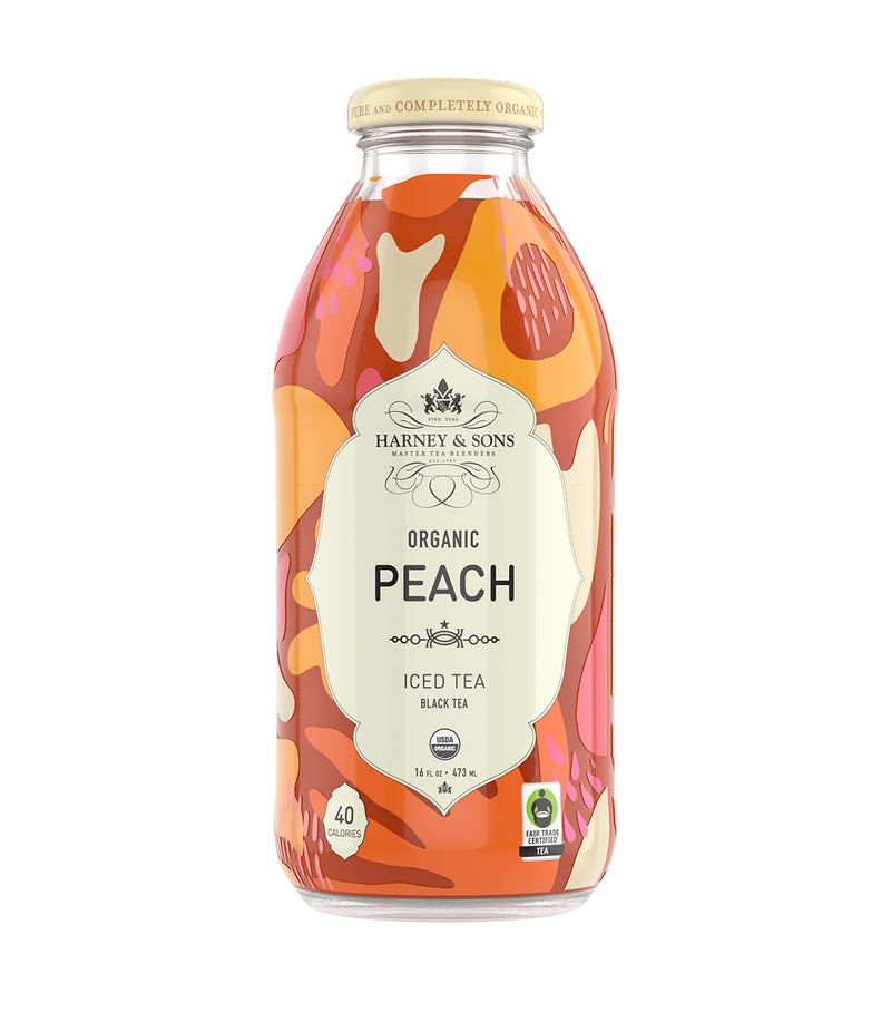 Organic Peach Iced Tea | Black Tea - Harney & Sons Fine Teas