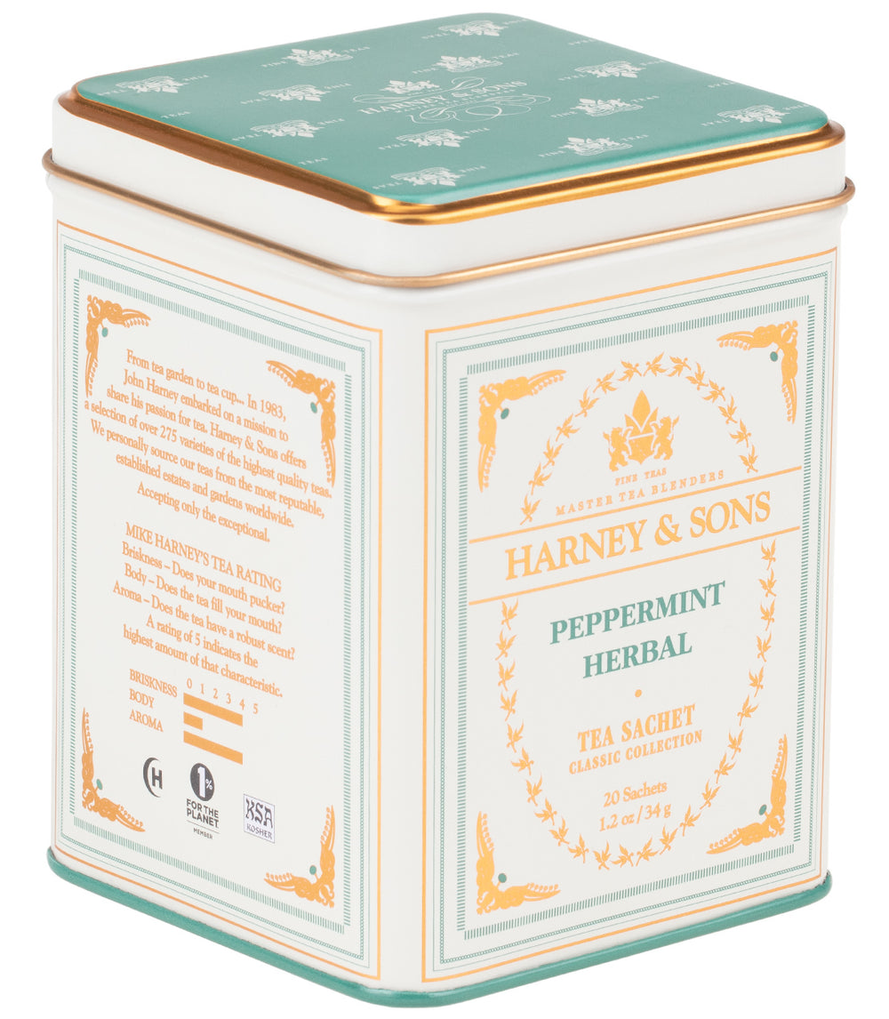 Peppermint Herbal Tea - Crisp Tisane | Harney & Sons