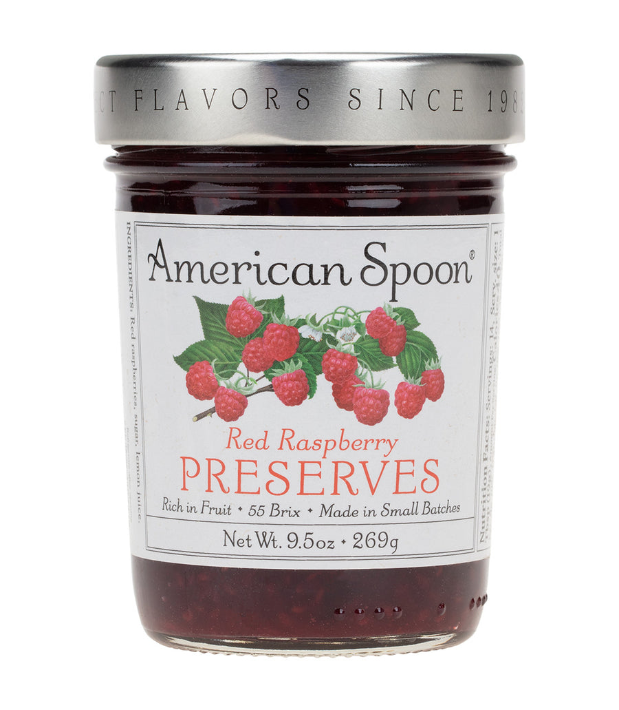 "Buy American Spoon Red Raspberry Preserve - Velvety & Sweet-Tart ...