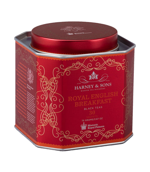 Royal English Breakfast Tea - 30 Sachets - Harney & Sons Fine Teas
