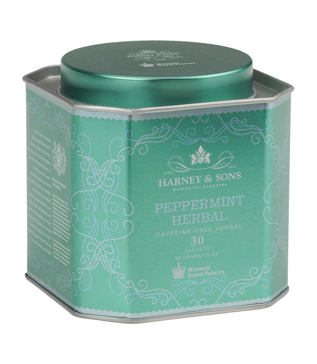 Peppermint Herbal Tea - 30 Sachets - Caffeine Free - Harney & Sons Fine ...